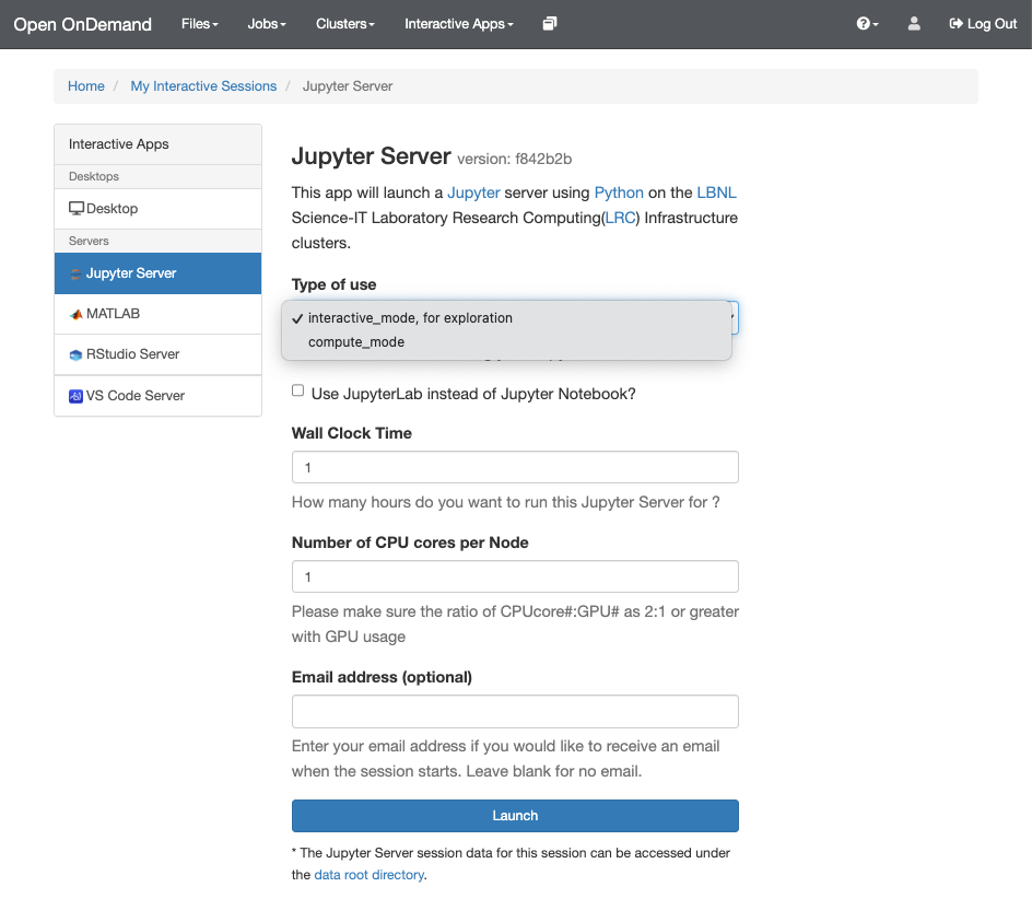 Jupyter Server - Science IT Technical Documentation